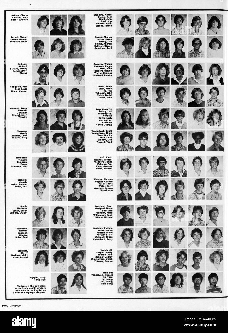 The 1981 Kennedy High Yearbook features profiles of students and ...