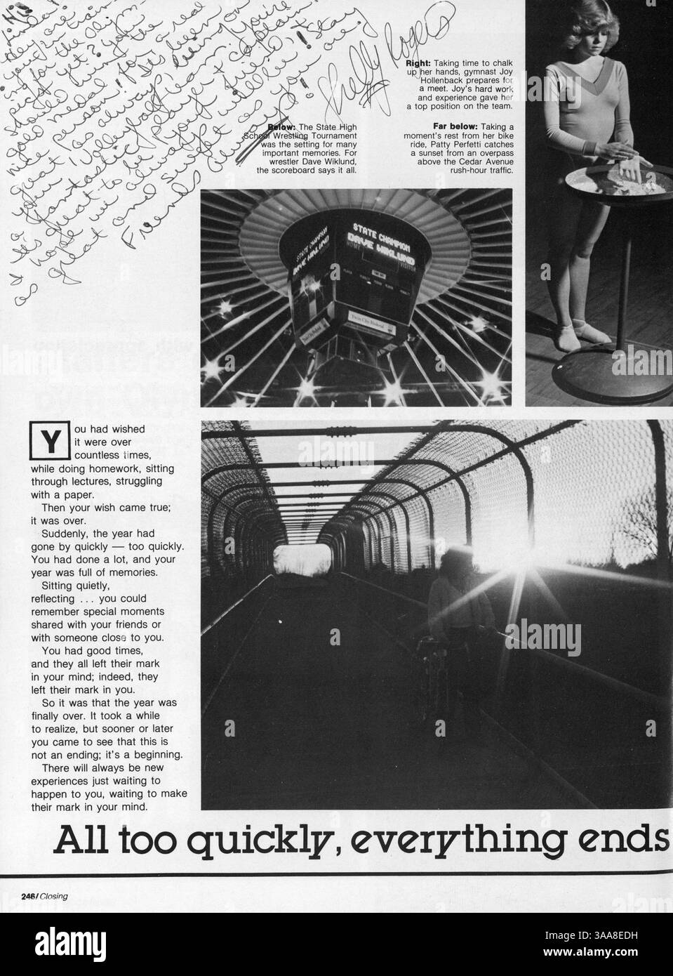 The 1981 Kennedy High Yearbook documents student and teacher profiles ...