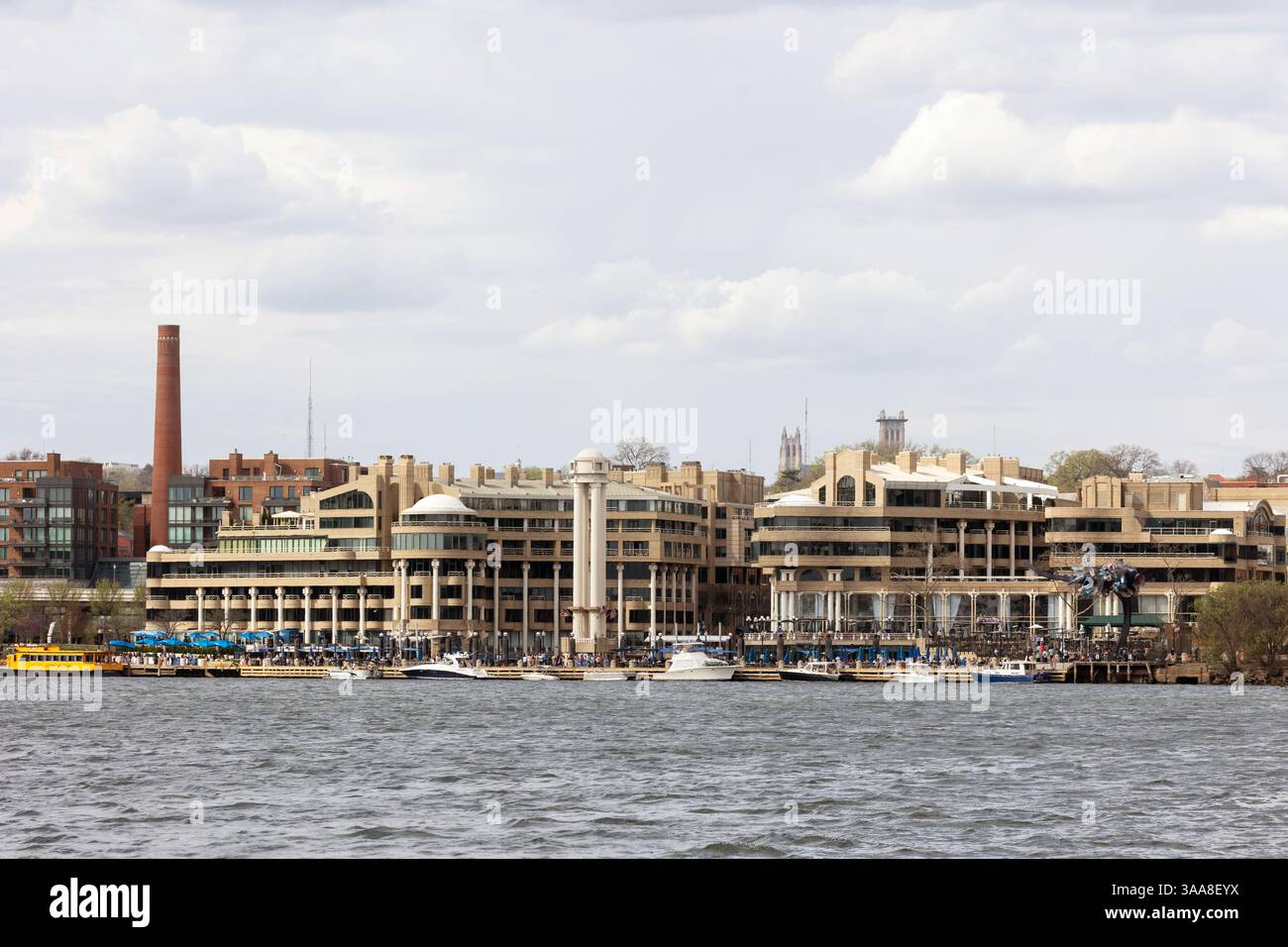 The Georgetown Waterfront in Washington, D.C Stock Photo - Alamy