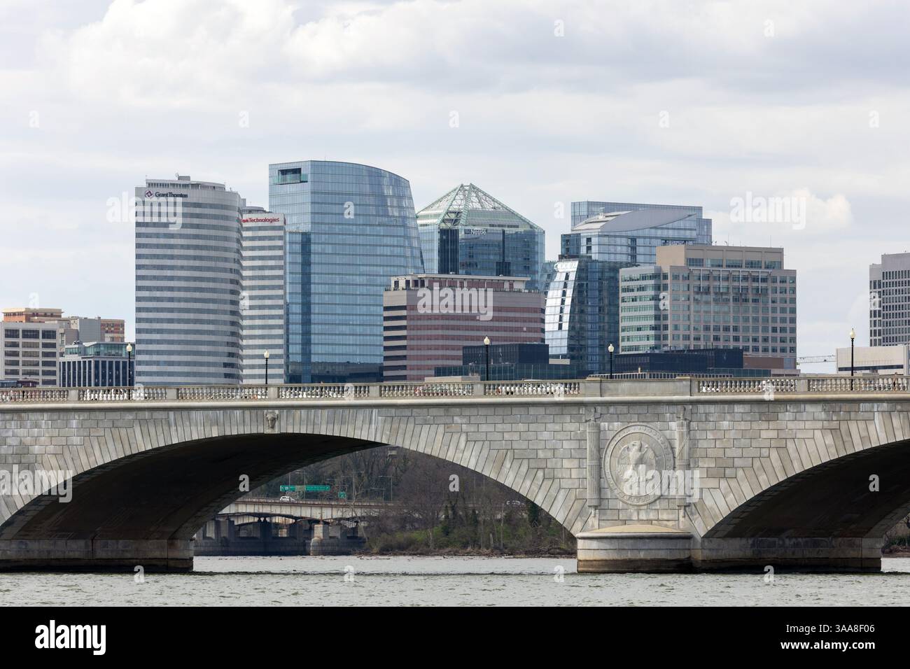 A view of the Rosslyn, VA downtown Stock Photo - Alamy