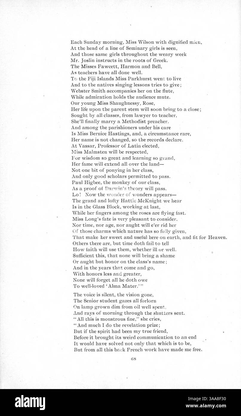 This yearbook from 1892 captures the highlights of the 1891-1892 school ...