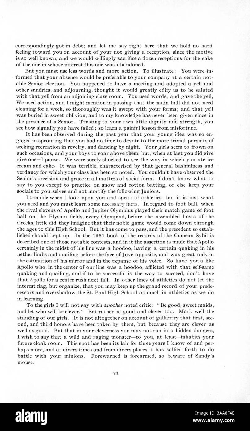 The 1892 yearbook from Central High School offers a historical overview ...