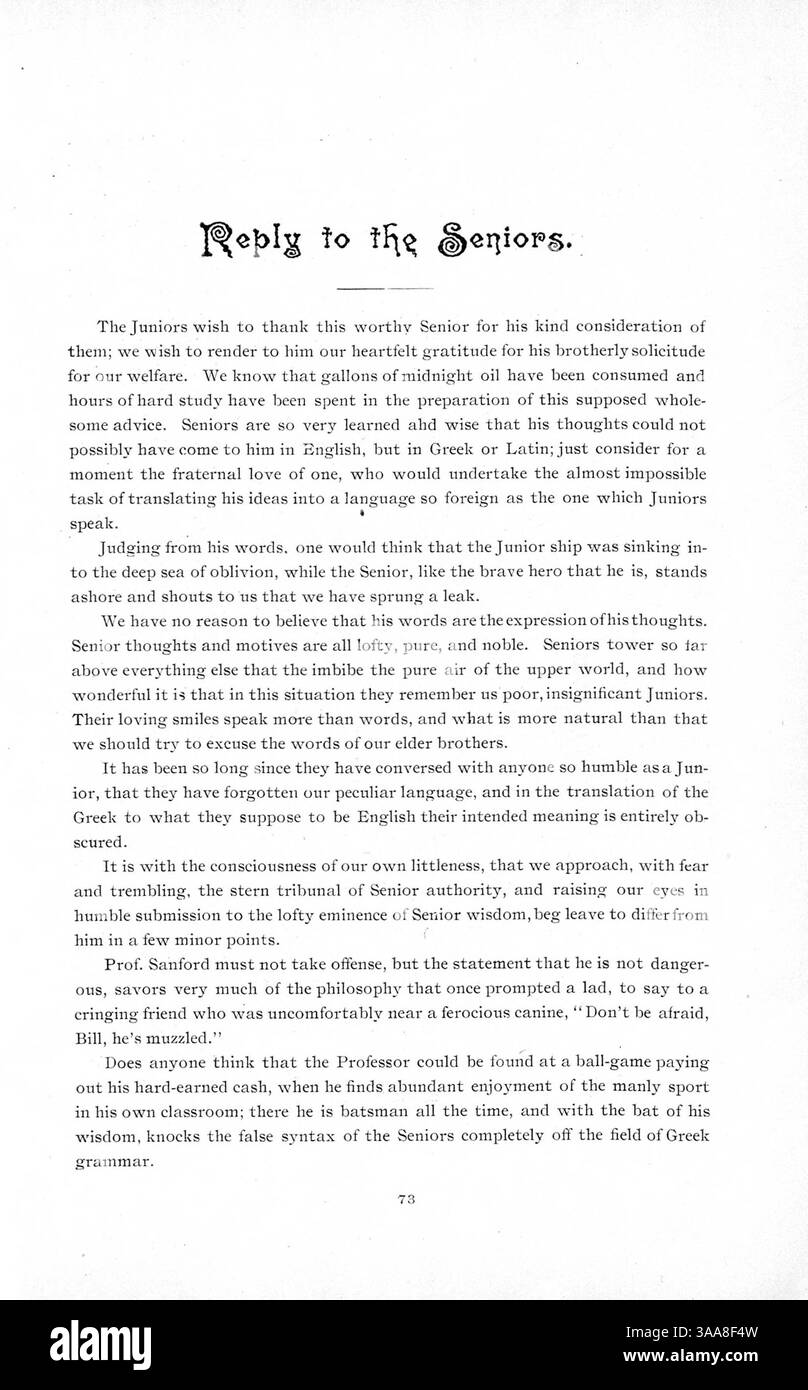 The 1892 yearbook from central high school documents the events hi-res ...