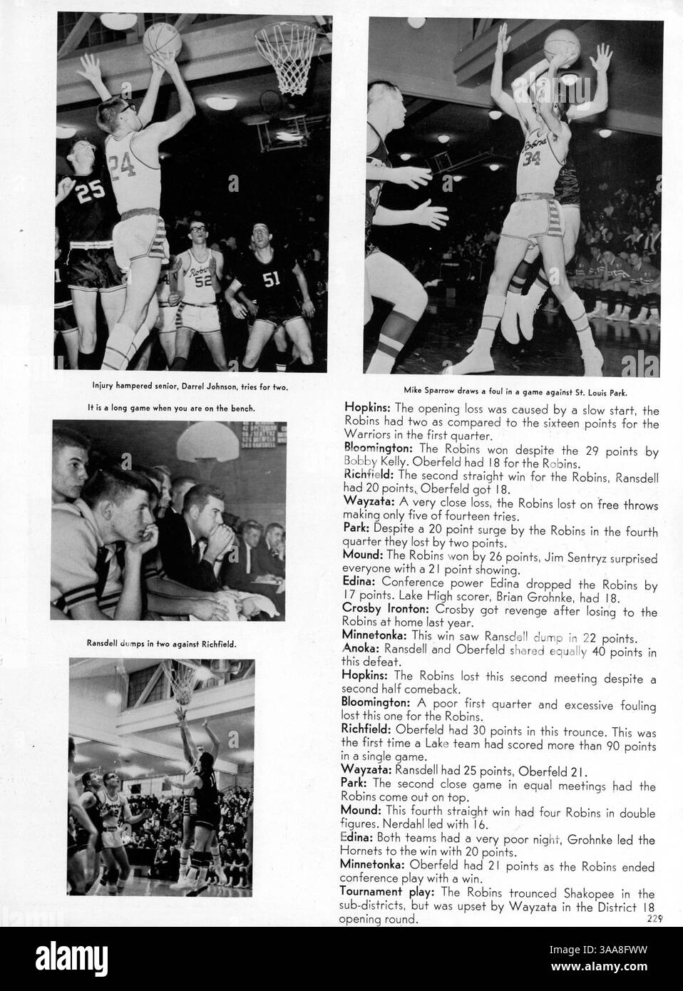 This yearbook, 'The Robin 1964,' captures highlights from Robbinsdale ...