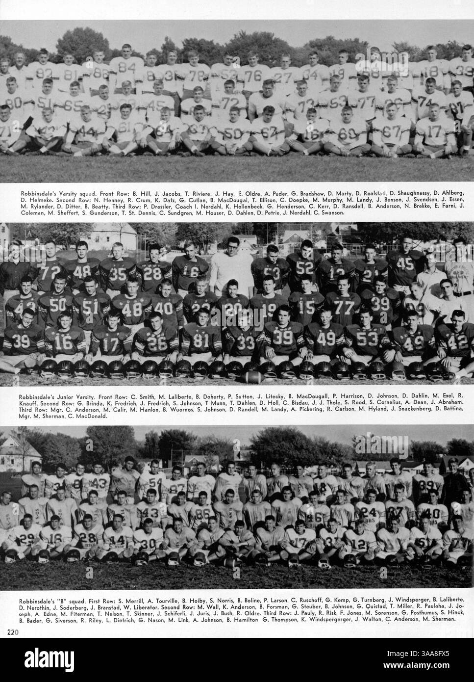 This high school yearbook, titled 'The Robin 1964,' captures the events ...