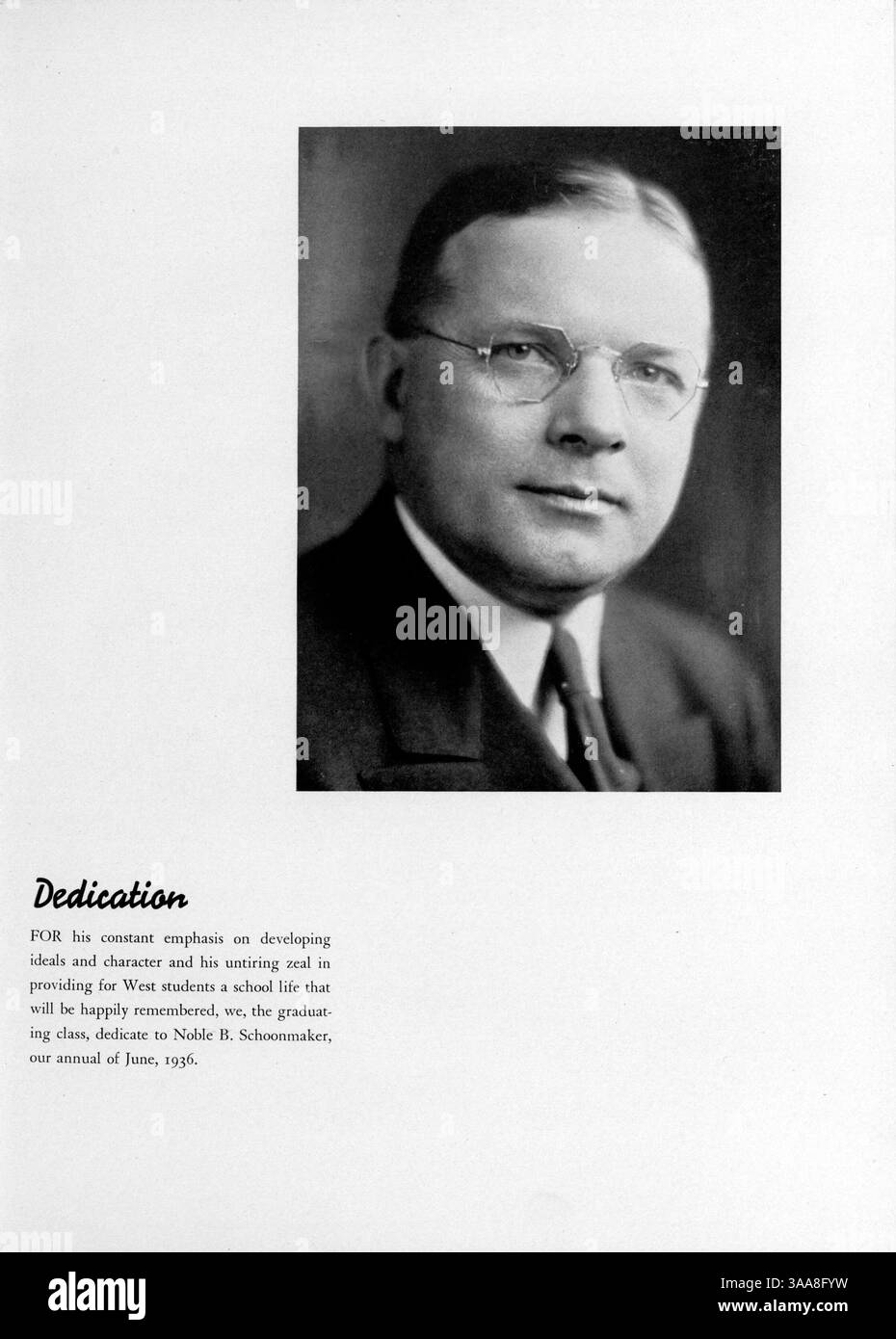 The June 1936 edition of the 'Hesperian' yearbook from West High School ...