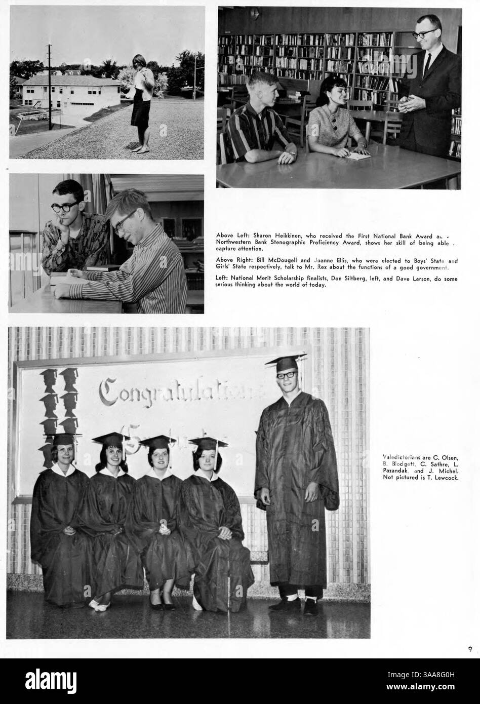 'The Robin 1964,' Robbinsdale High School's yearbook, provides a ...