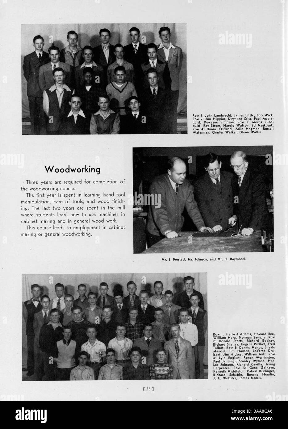 This 1947 yearbook documents the key moments of the 1946-1947 school ...