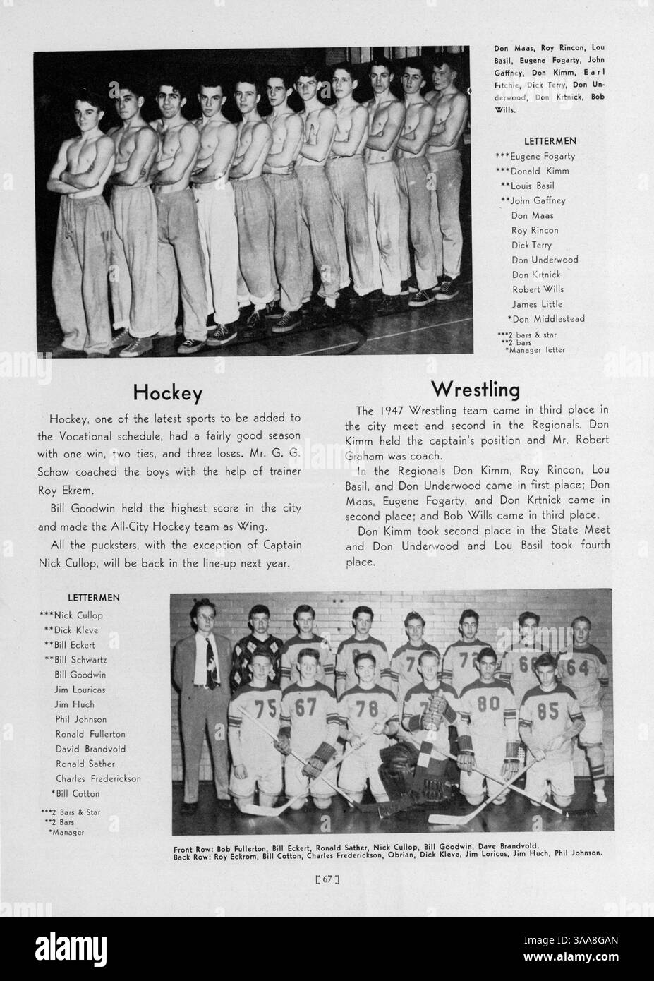The 1947 yearbook documents the activities and events of the 1946-1947 ...