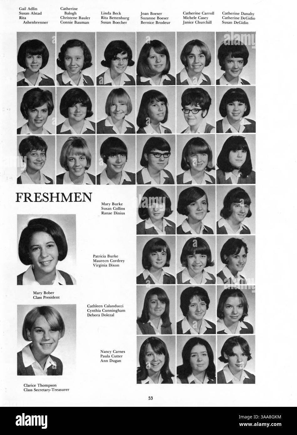 This yearbook provides a detailed look at the Academy of Holy Angels ...