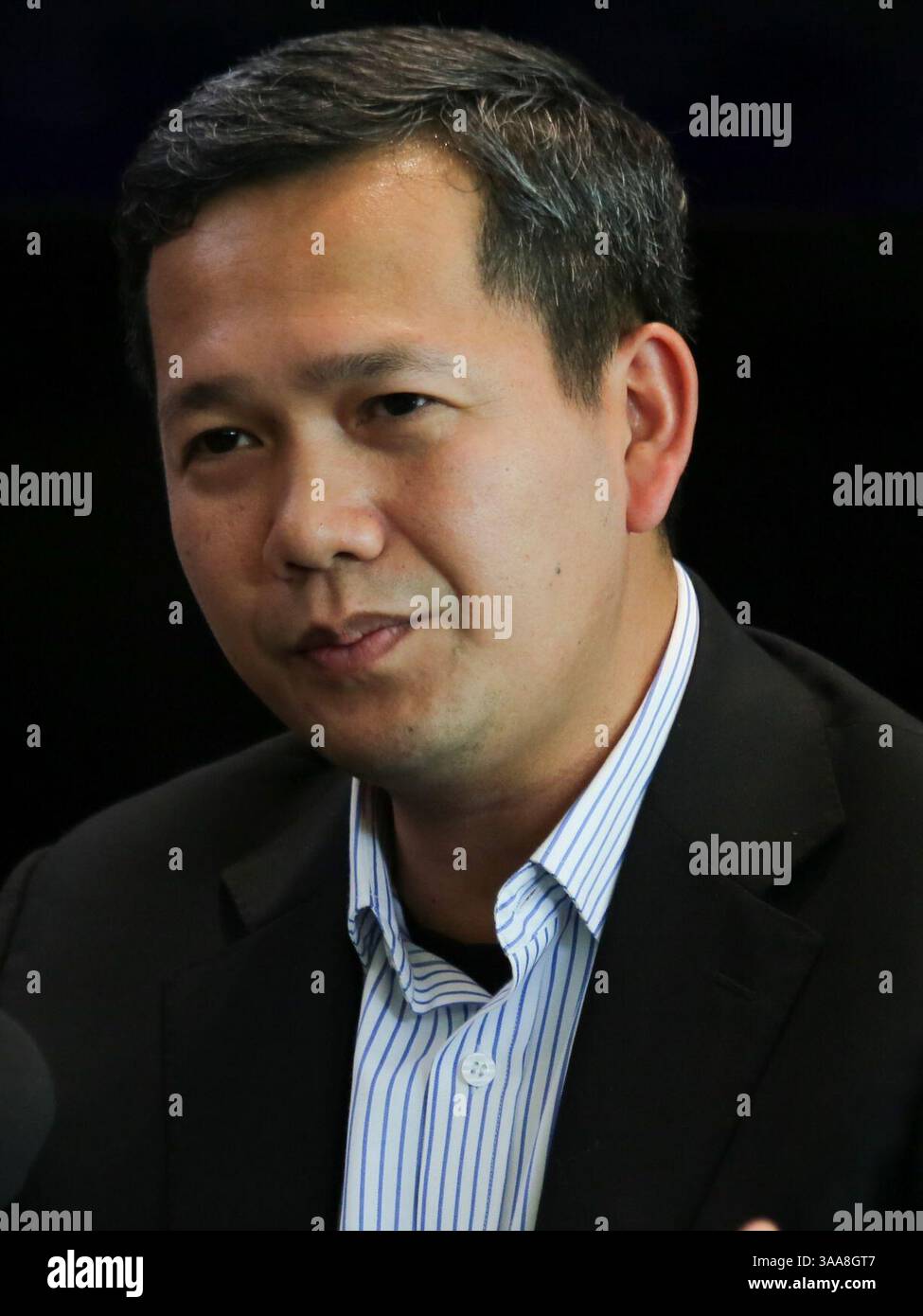 Hun Manet 2016 cropped Stock Photo - Alamy