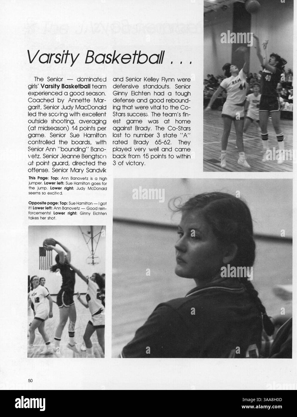 The 1982 Angelus Yearbook commemorates the 50th edition by documenting ...