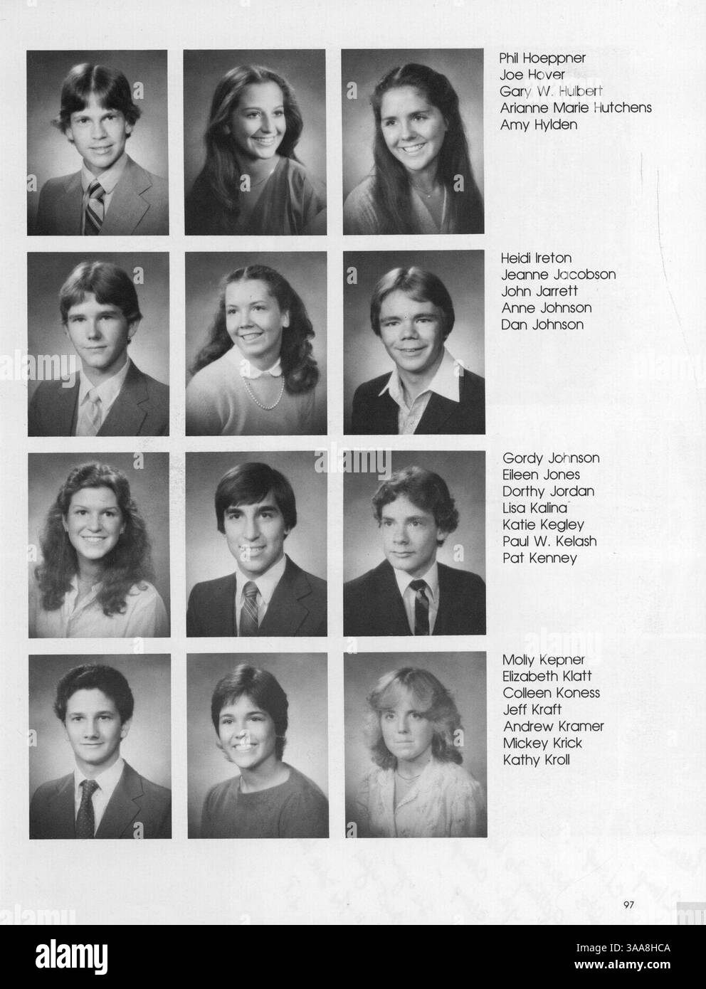 This 1982 yearbook from the Academy of Holy Angels reflects the high ...