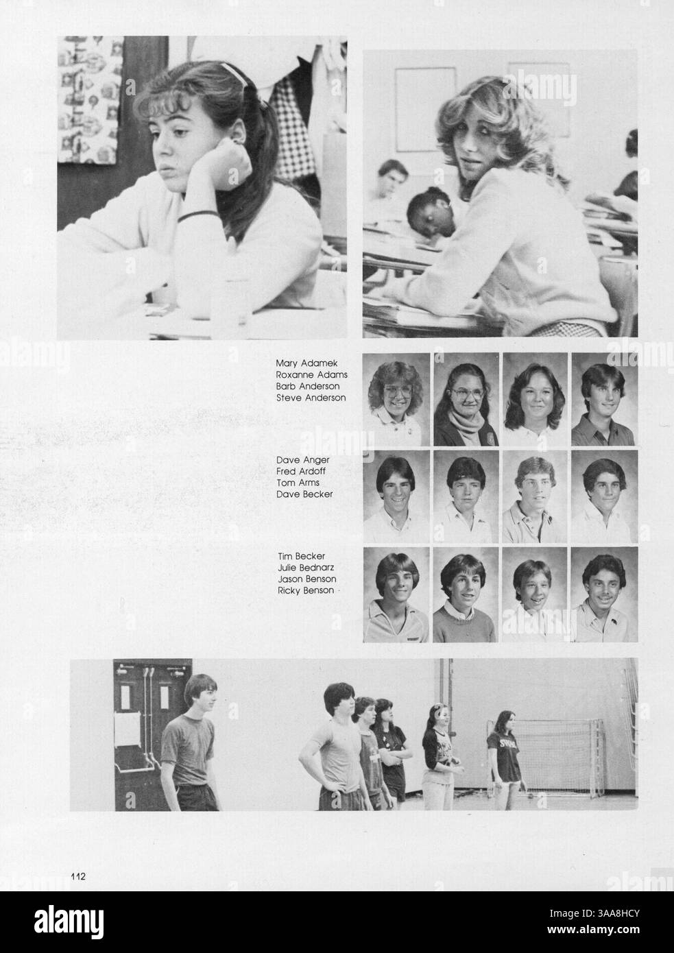 This 1982 yearbook, the 50th edition of the Angelus series, documents ...