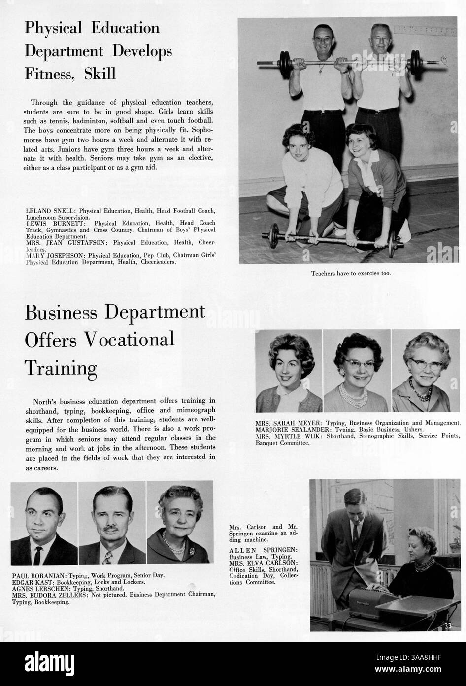 The 1964 Polaris Yearbook from North High School highlights student ...