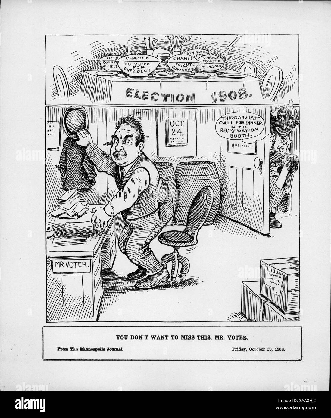 An uncle sam caricature urges a hi-res stock photography and images - Alamy