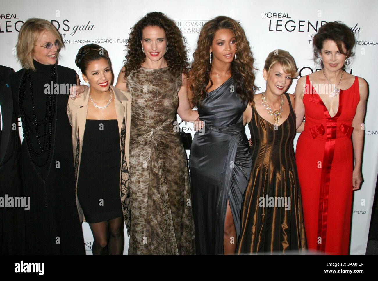 November 8, 2006, New York City. Diane Keaton, Eva Longoria, Andie ...