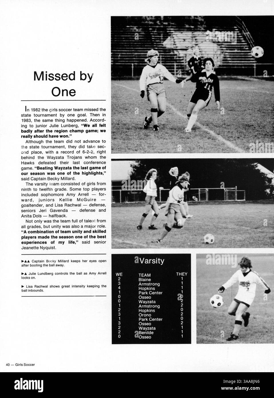 84 yearbook from cooper high school captures student activities hi-res stock photography and ...