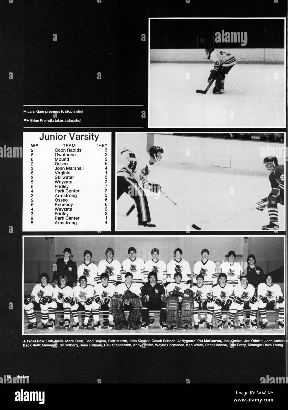 84 yearbook from cooper high school presents student accomplishments hi-res stock photography ...