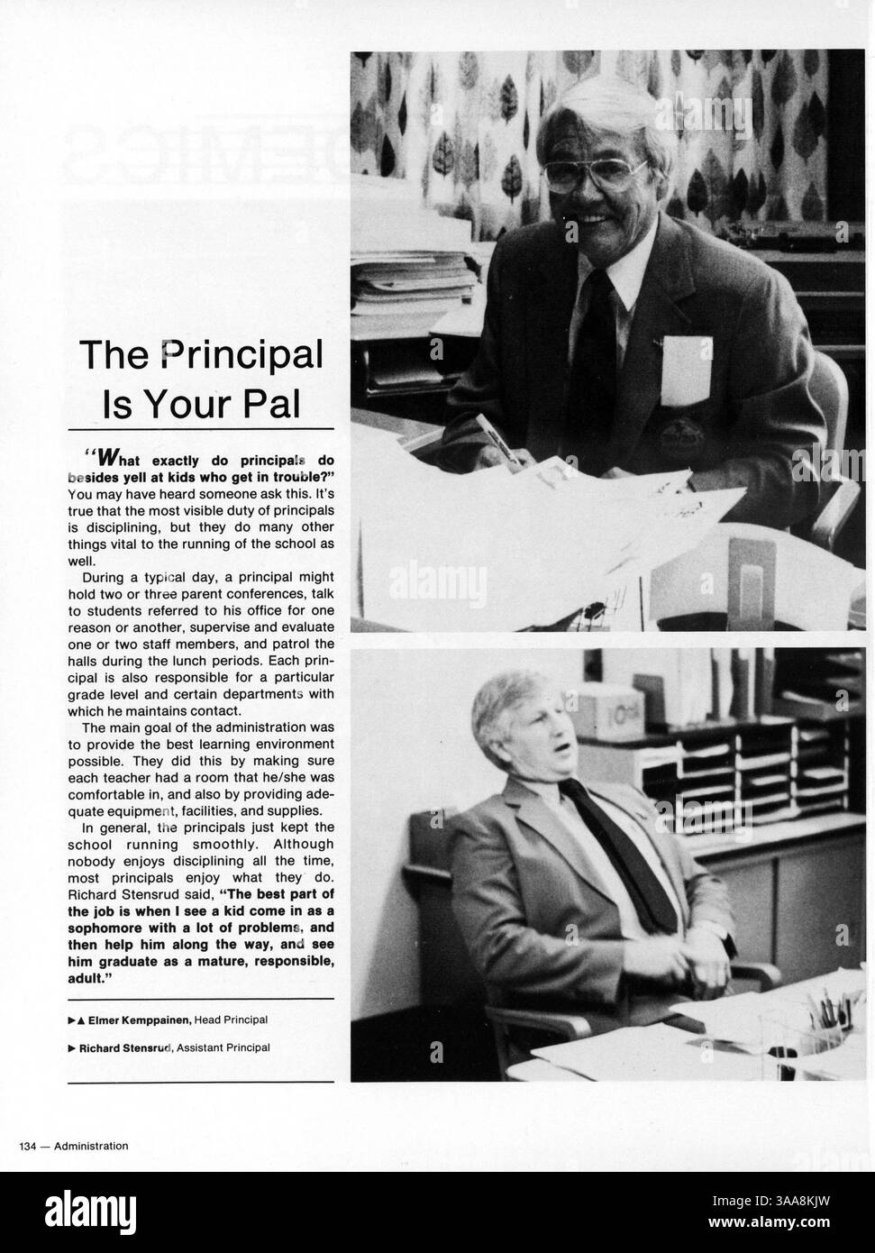 The 1984 edition of Talons yearbook from Cooper High School features ...