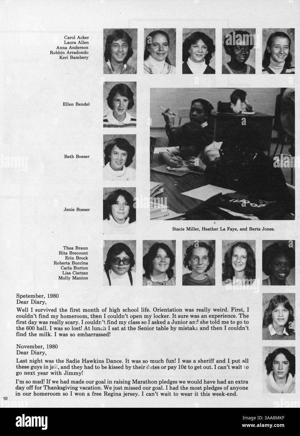 The Regina High School 1981 yearbook captures key moments from the 1980 ...