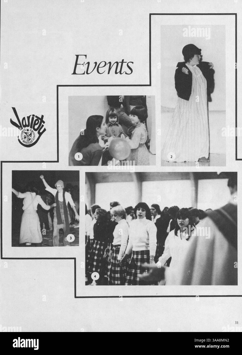 The 1981 yearbook of Regina High School records student life, academic ...