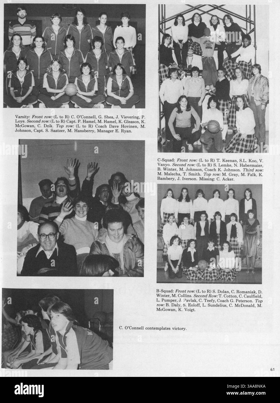 This 1981 yearbook from Regina High School records the major events and ...