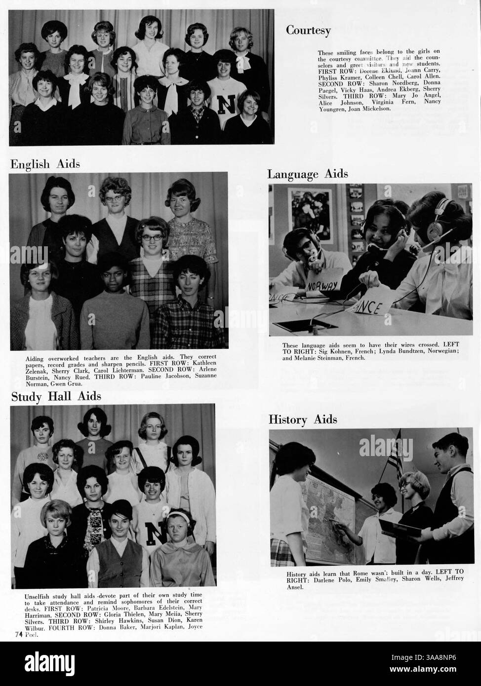 The 1964 Polaris Yearbook offers an overview of North High School ...