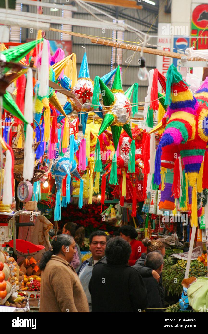 Dec 08, 2006; Toluca, MEXICO; Mexican artisan Veronica Garcia Victoria ...