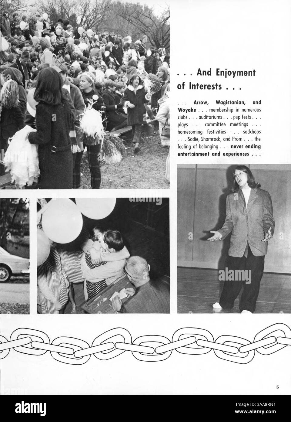 Major events during the 1967 1968 school year hi-res stock photography ...