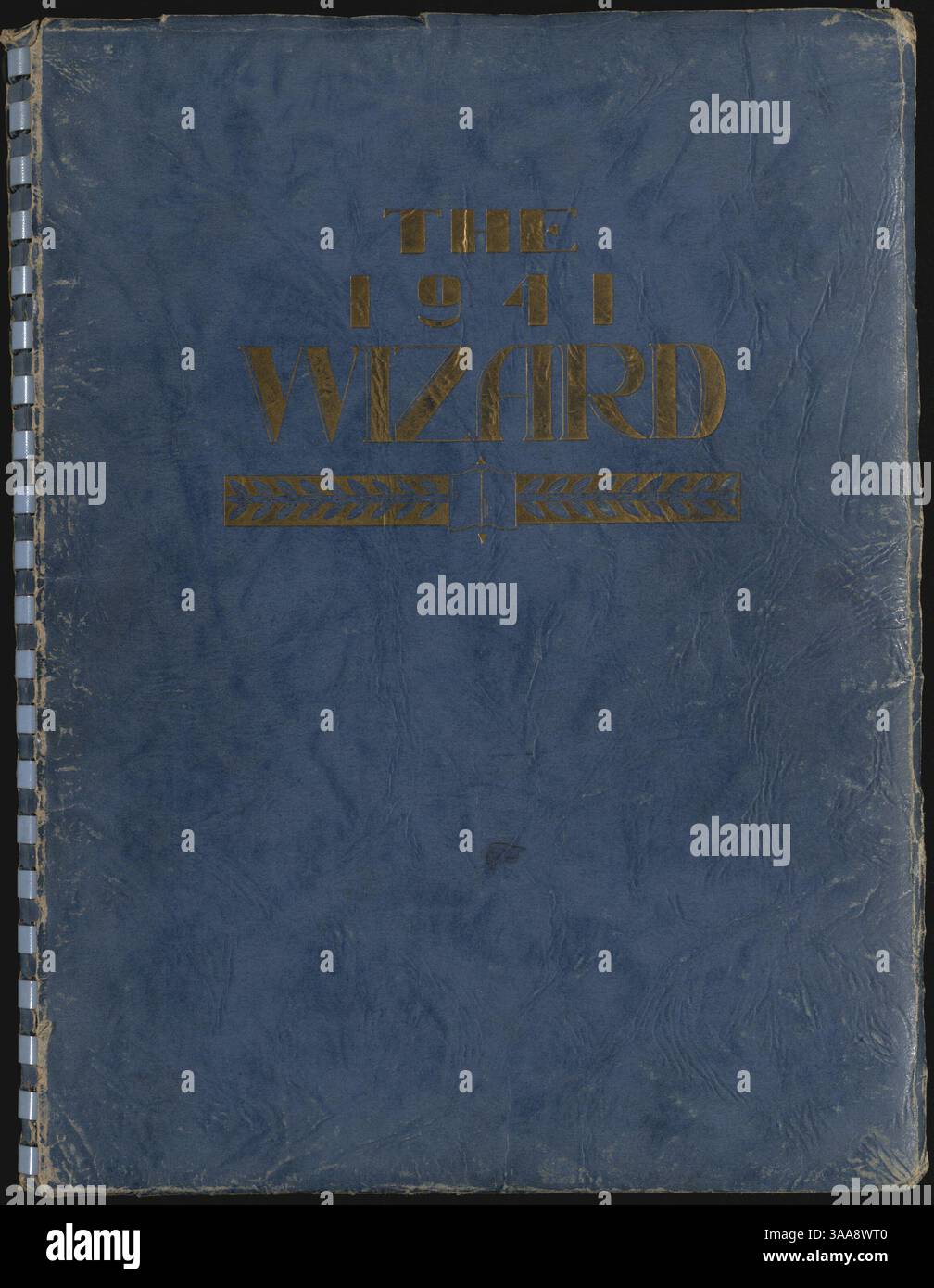 The 1941 Edison Yearbook, titled 'Wizard', showcases the high school ...