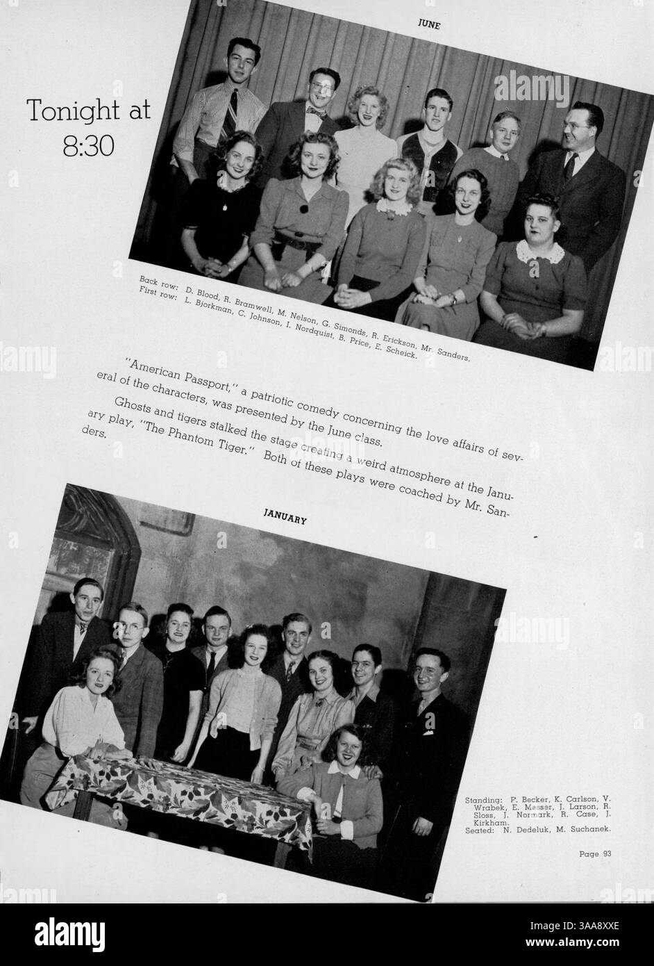 This 1941 'Wizard' yearbook from Edison High School highlights students ...