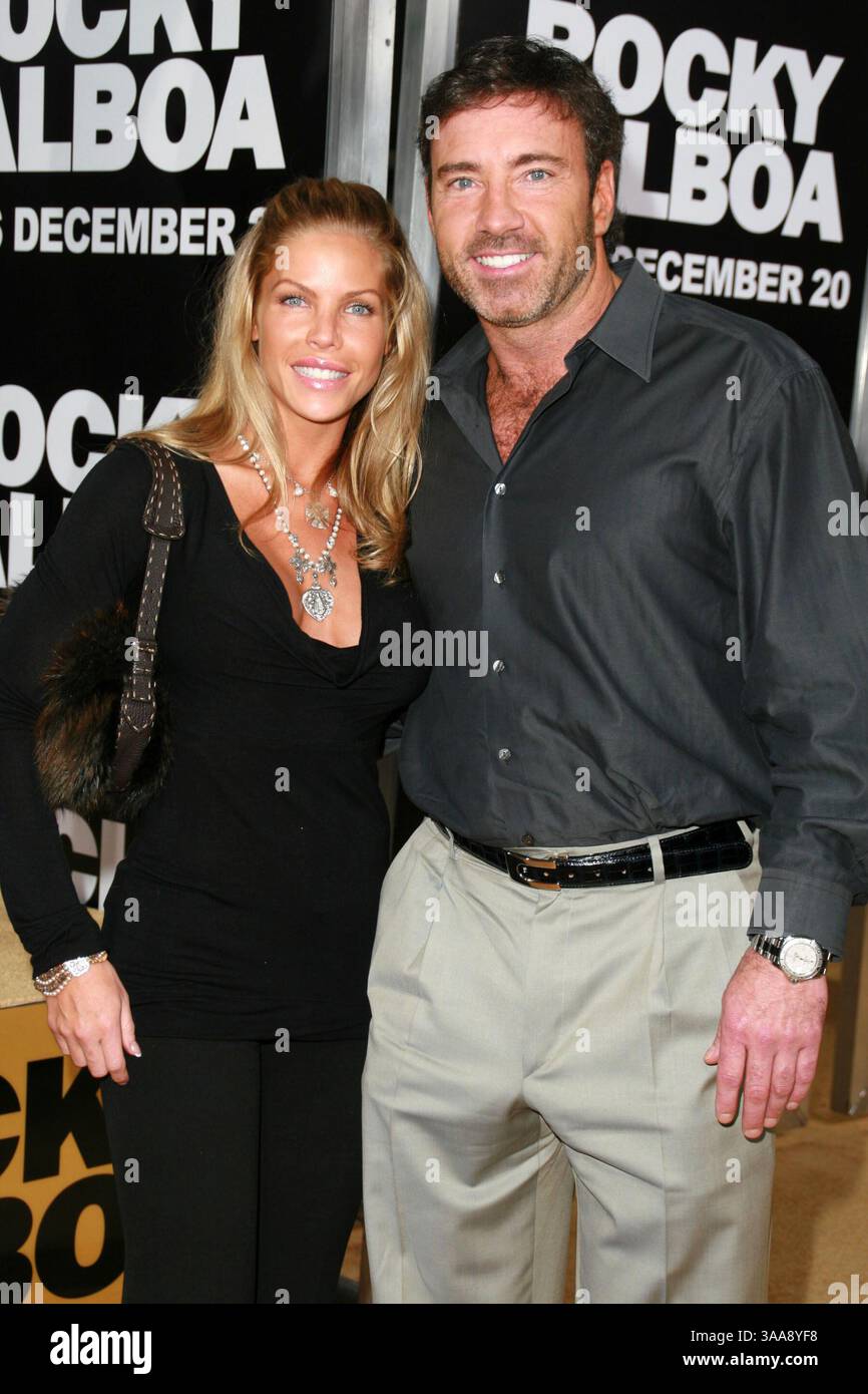 Dec 13, 2006; Los Angeles, CA, USA; JESSICA COINSECO & DR GARTH FISHER ...