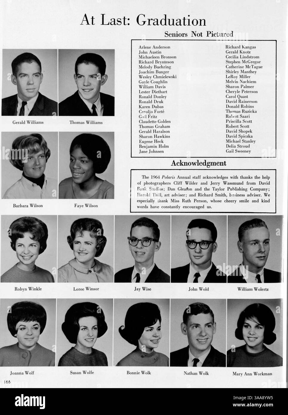The 1964 Polaris 64 yearbook from North High School captures student ...