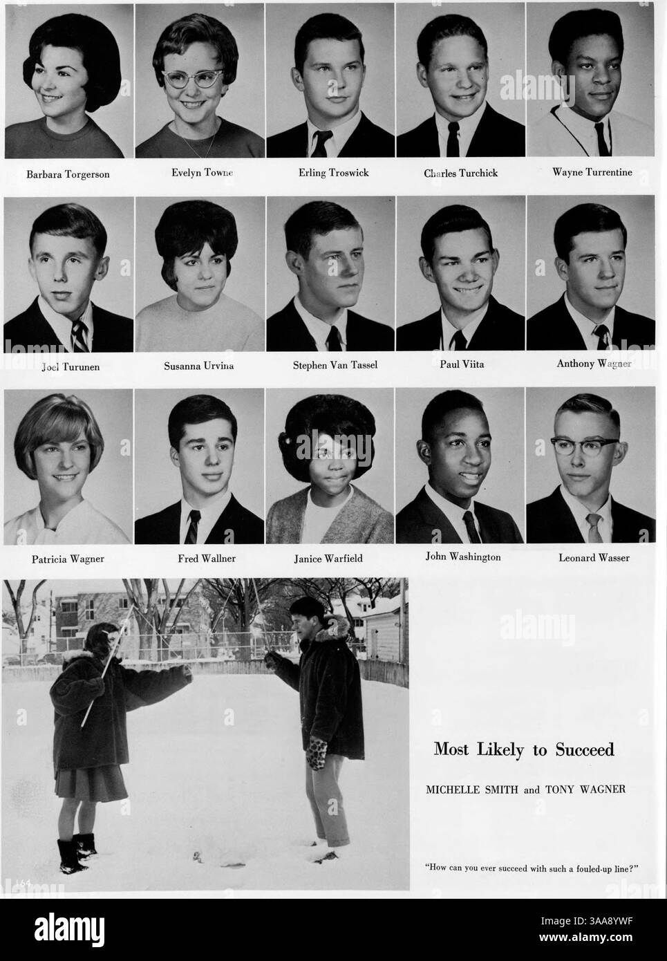 This 1964 yearbook, Polaris 64, records student activities, athletics ...
