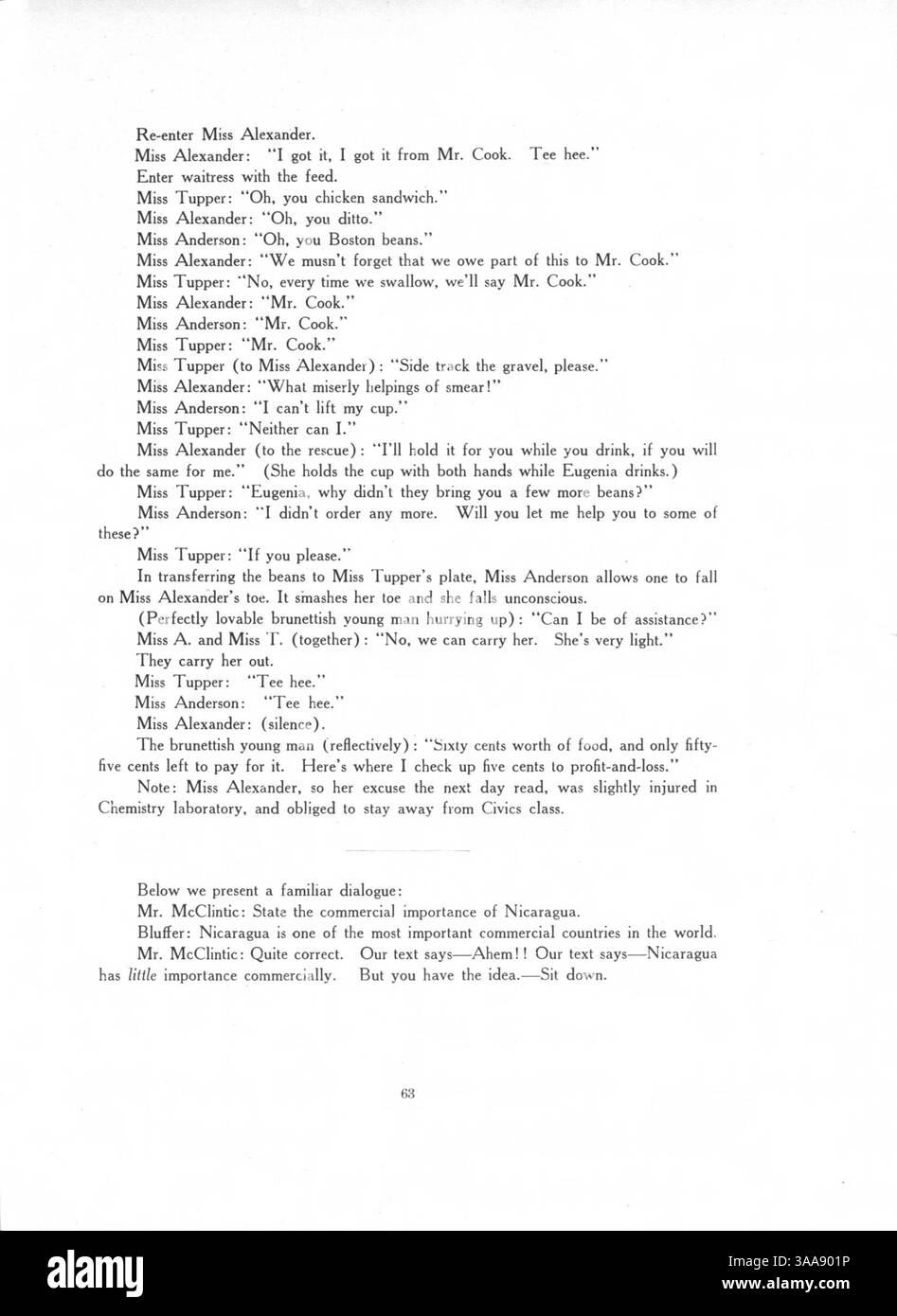 This 1910 yearbook from East High School captures the students ...