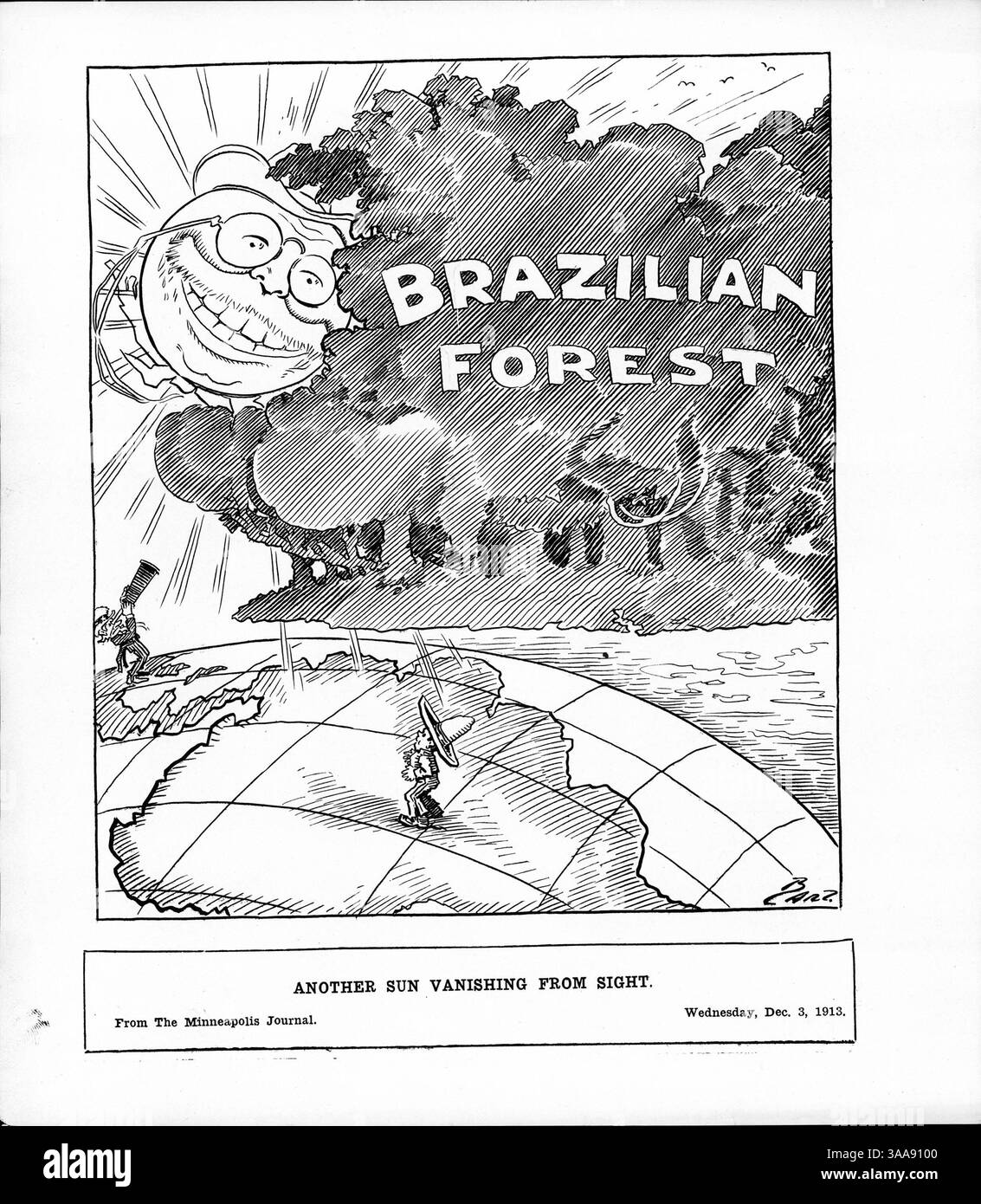 This historical photo depicts Theodore Roosevelt in the Brazilian ...