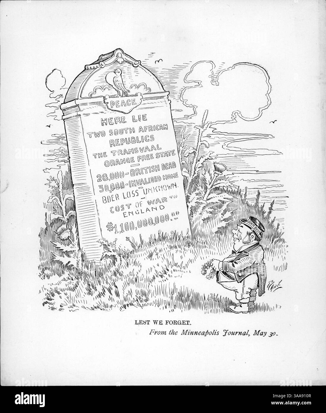 Lest We Forget captures a moment of mourning at a South African war ...