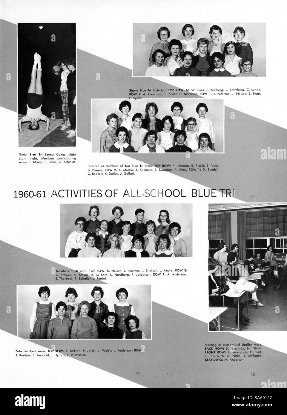 This 1961 'Echowan' yearbook from St. Louis Park High School covers ...