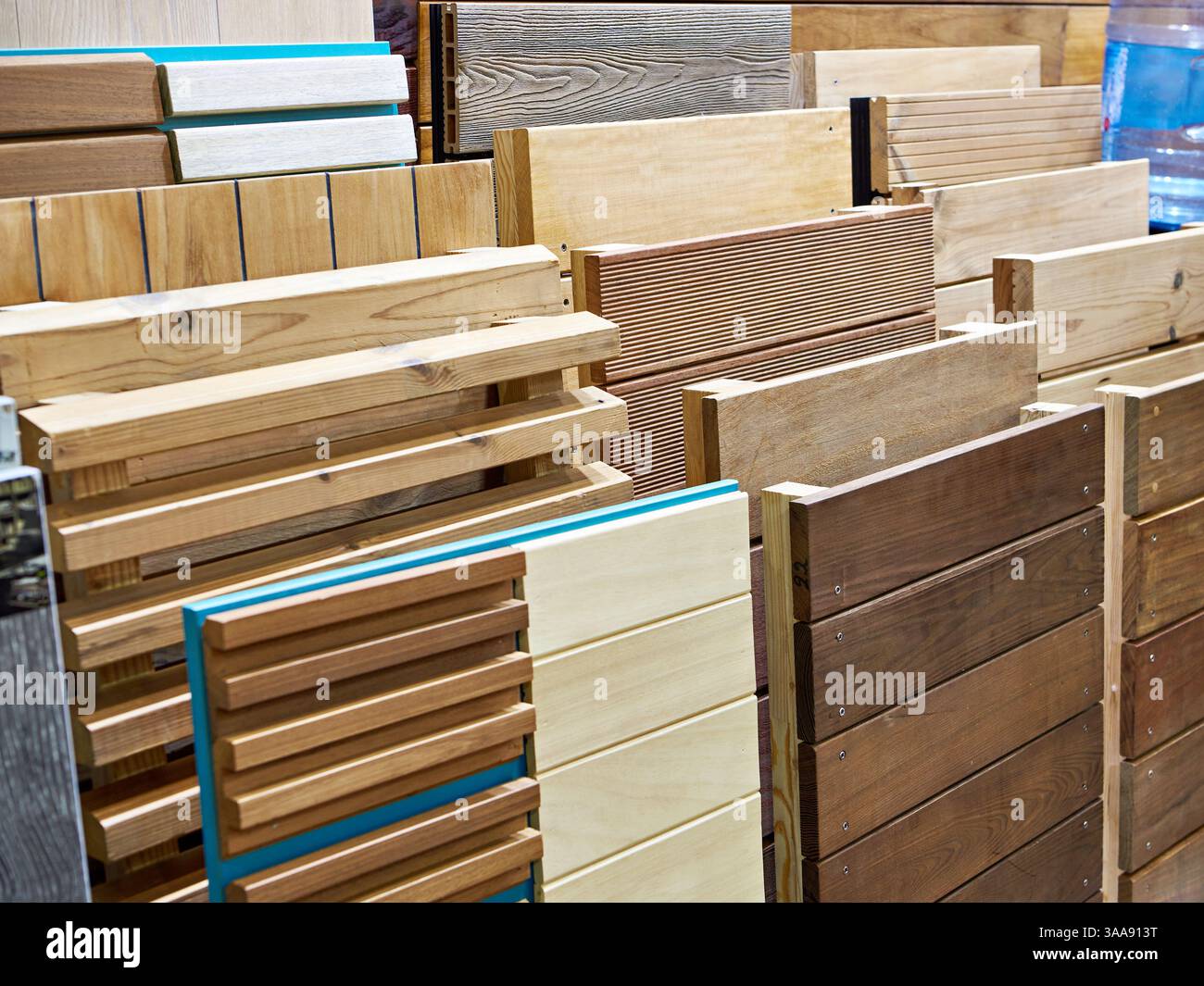 Panels of wood timber store hi-res stock photography and images - Alamy