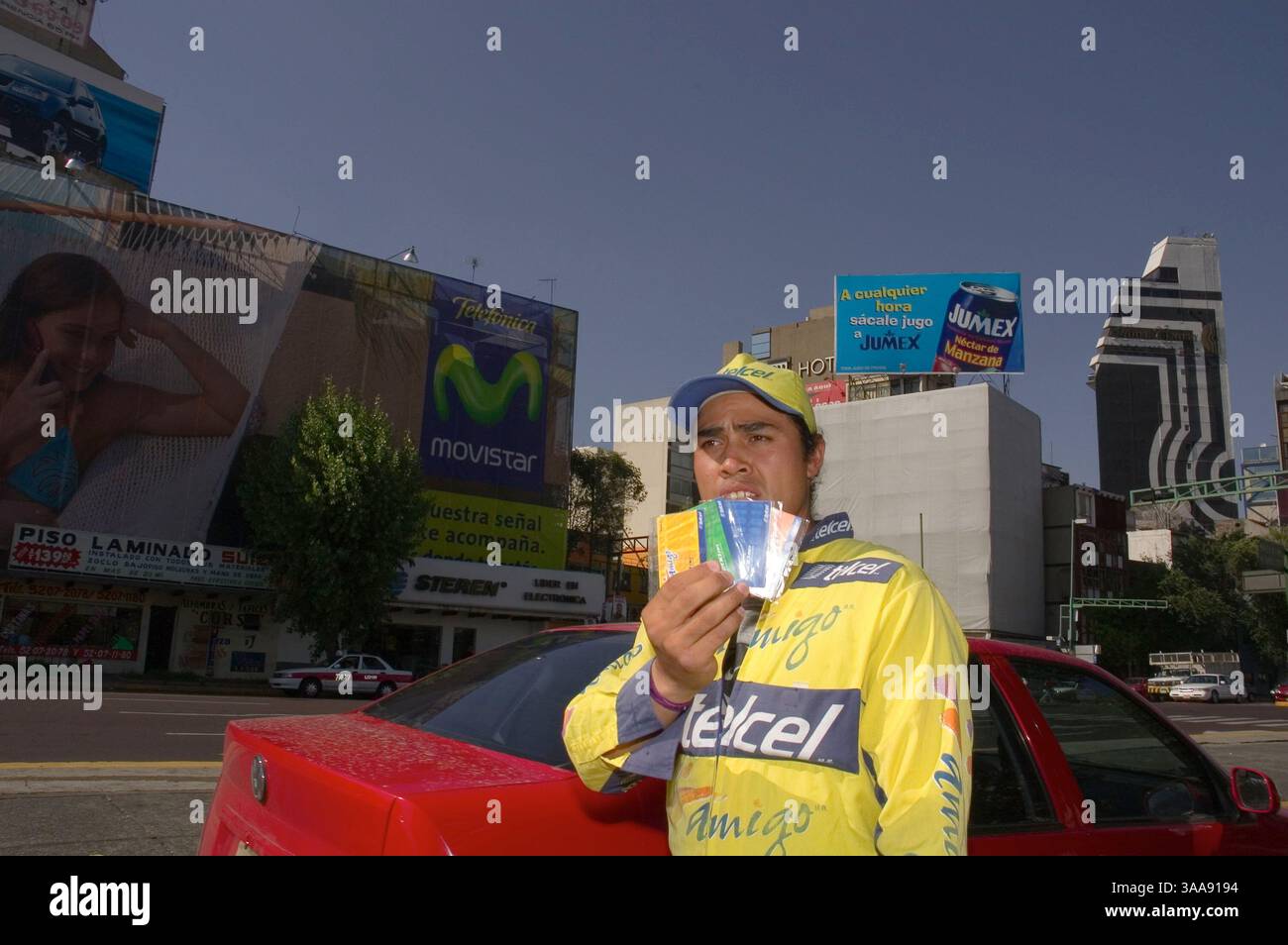 Jun 13, 2006; Mexico City, MEXICO; Telcel, Mexico's dominant wireless ...