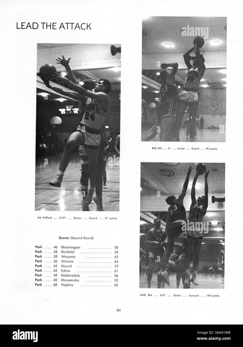 The 1961 'Echowan' yearbook from St. Louis Park High School features ...