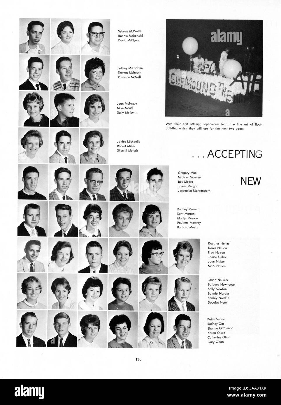The 1961 'Echowan' yearbook from St. Louis Park High School provides a ...