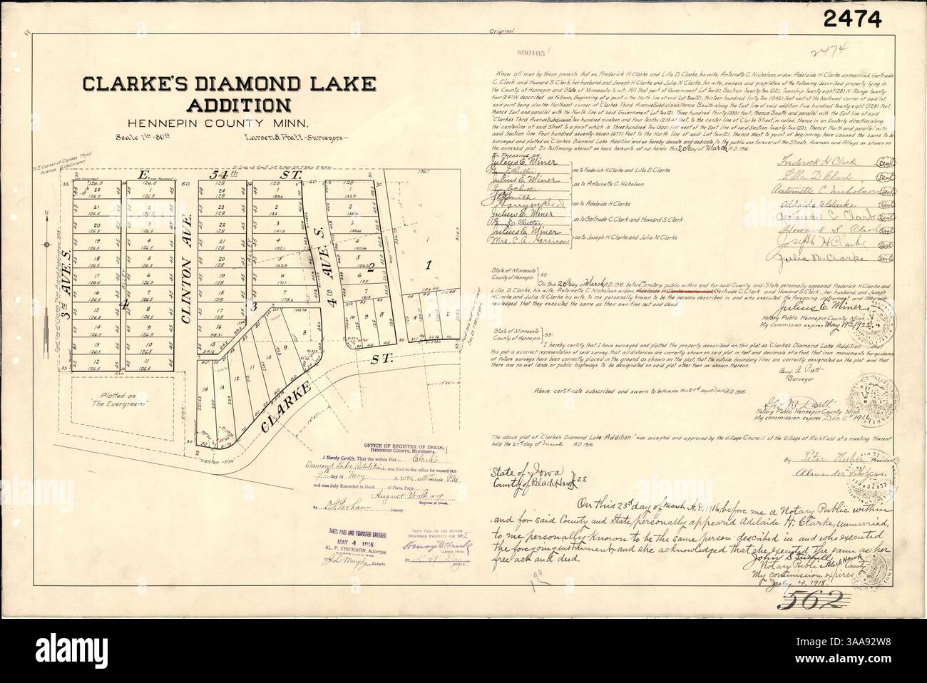 Clarkes diamond lake hi-res stock photography and images - Alamy