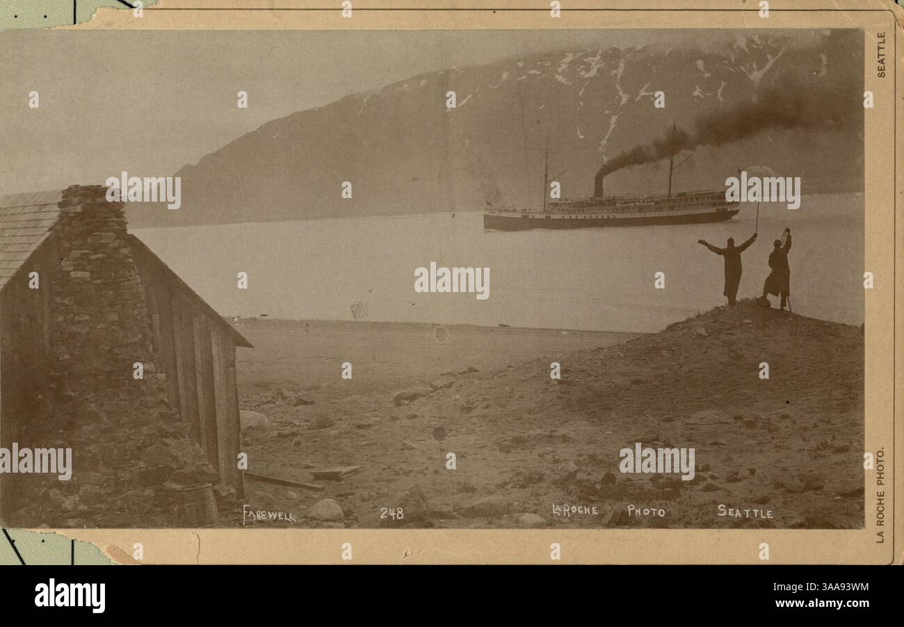 This image captures the emotional moment as passengers bid farewell to ...