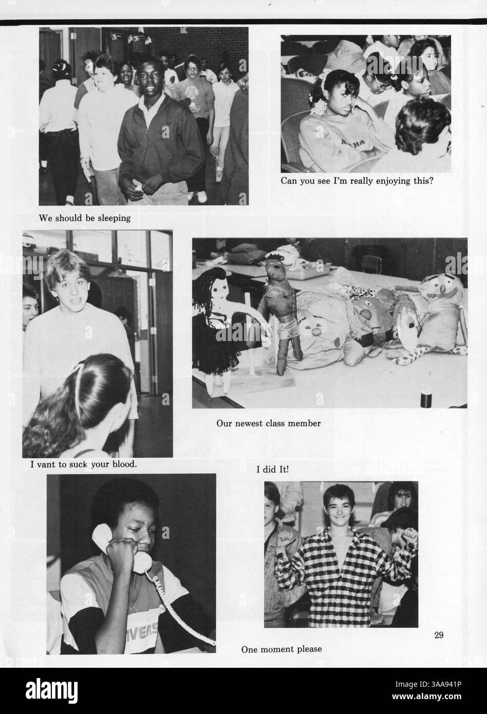 The 1988 yearbook from Northeast Jr. High documents the school's key ...