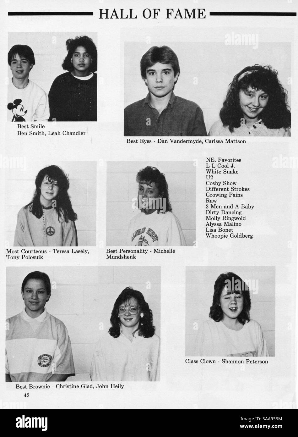 This 1988 yearbook from Northeast Jr. High captures key moments from ...