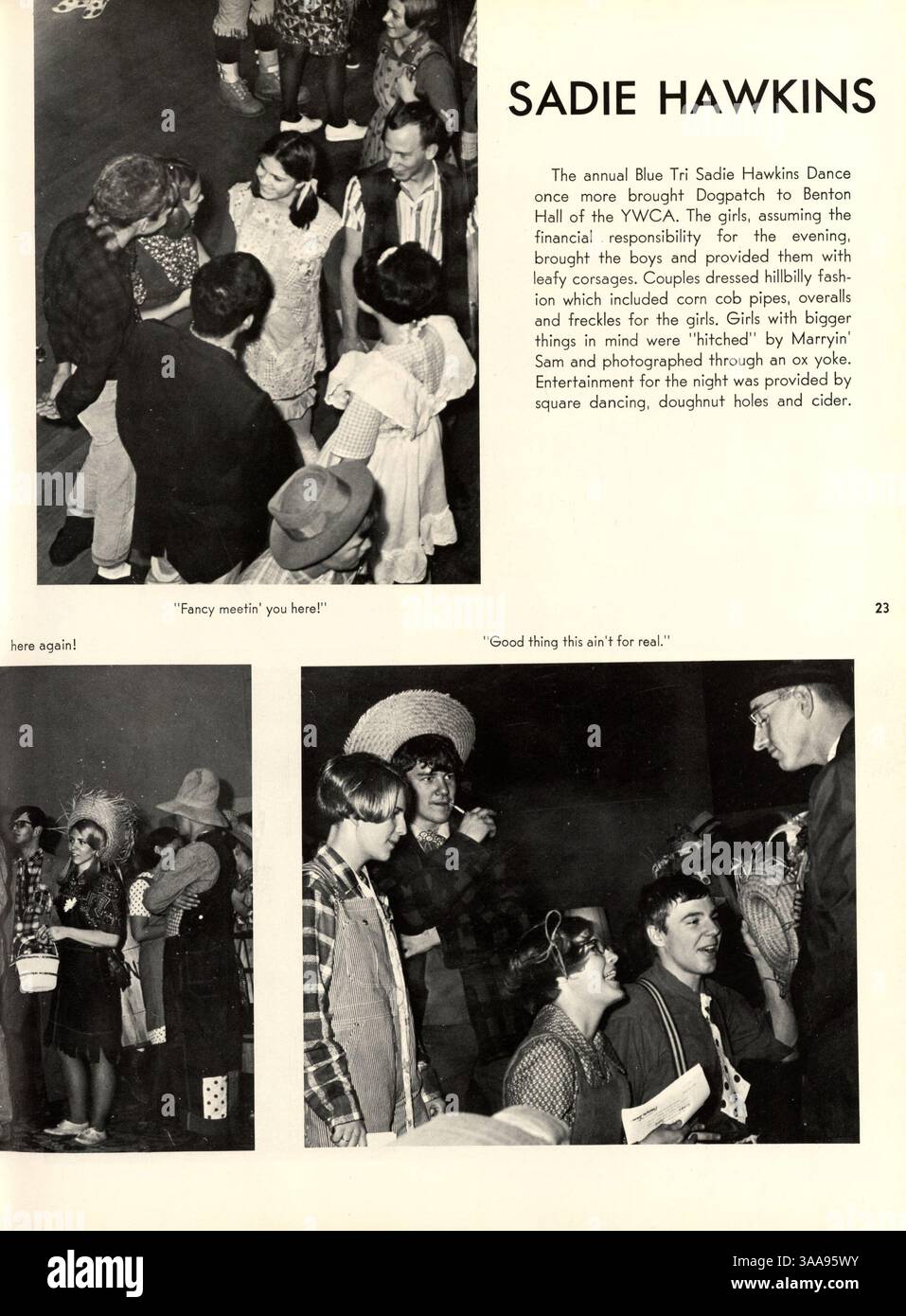This 1968 roosevelt high school yearbook highlights the student hi-res ...