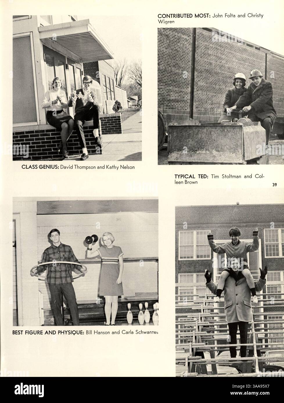 The 1968 'Sagamore' yearbook from Roosevelt High School chronicles ...