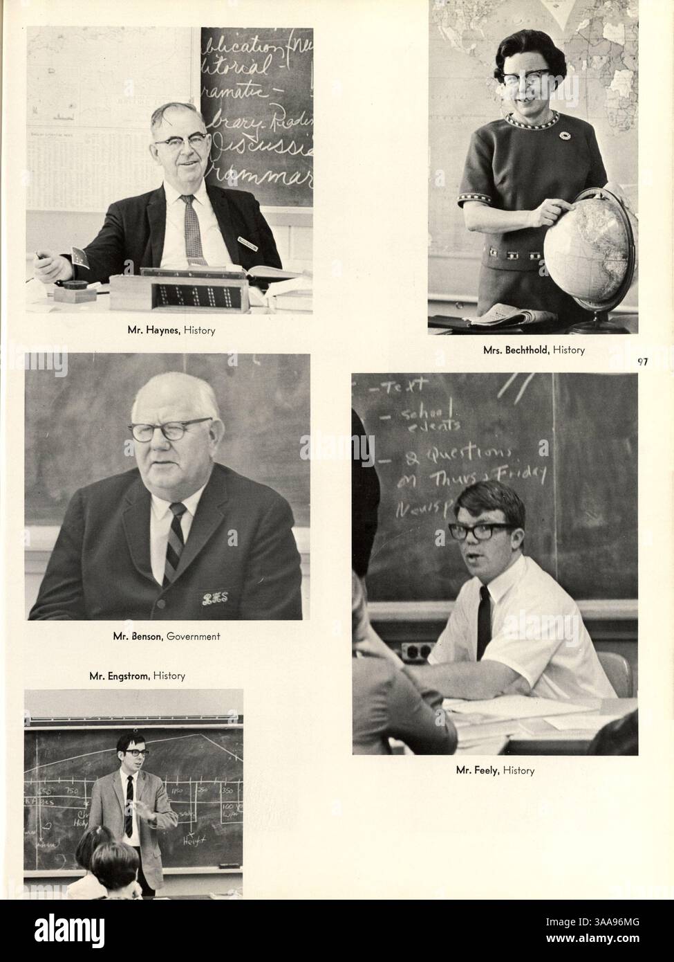 This 1968 yearbook from Roosevelt High School provides a historical ...